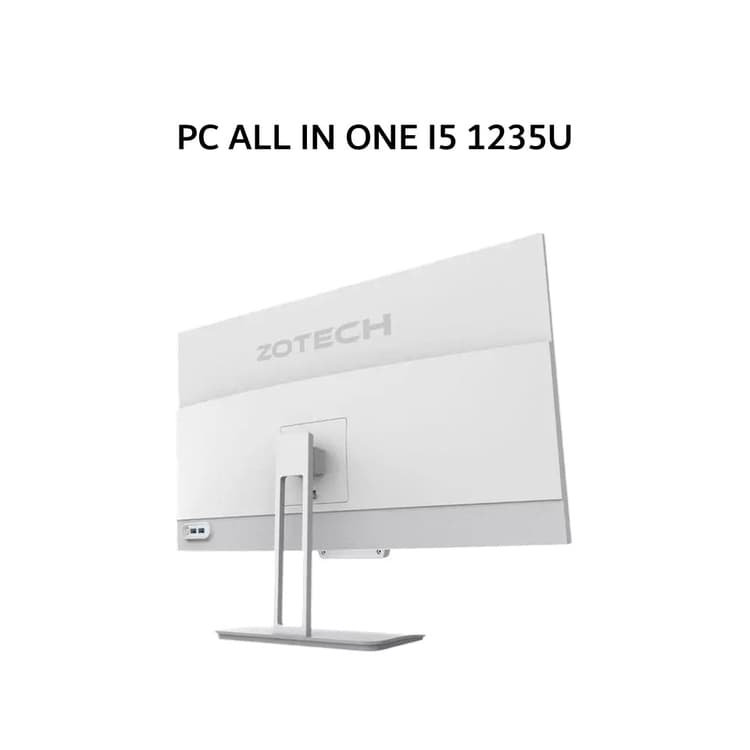 ZOTECH PC ALL IN ONE I5 1235U 8GB 512GB DOS 23.8FHD WHITE | Agres ID