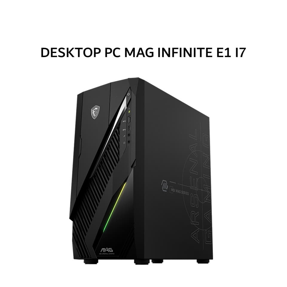 MSI DESKTOP PC MAG INFINITE E1 I7 14700 16GB 512GB W11+OHS 3Y | Agres ID