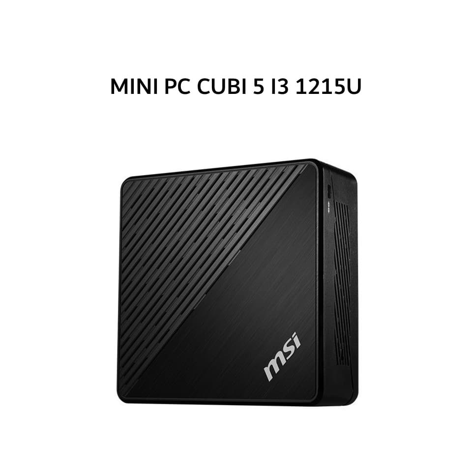 MSI MINI PC CUBI 5 I3 1215U 16GB 256GB W11PRO BLACK | Agres ID