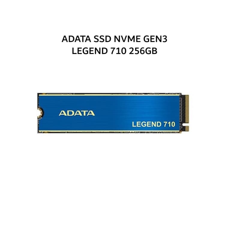 ADATA SSD NVME GEN3 LEGEND 710 256GB PCIE 3.0 M.2 2280 3Y - UP TO 2400 ...