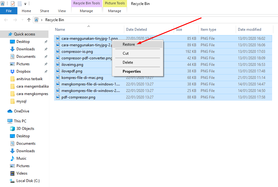 Cara Mengembalikan File / Data yang Hilang Terhapus dari Laptop - AGRES ...