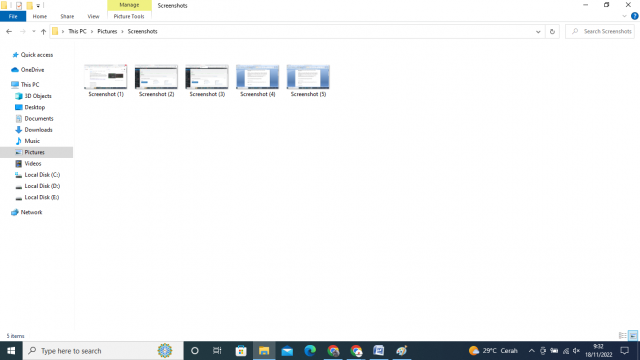 5 Cara Screenshot Di Laptop dan PC Windows, Hanya Dengan Hitungan Detik ...